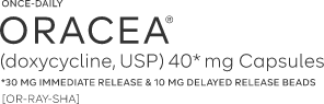 ORACEA® (doxycycline, USP) 40 mg Capsules: healthcare providers